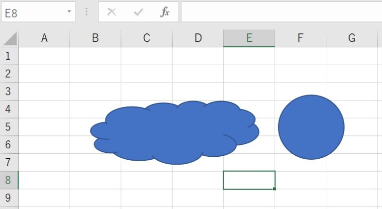 Excelでお絵描きしてみませんか？⑤図形を使って絵を描いてみよう！【後編】 | @ringlog